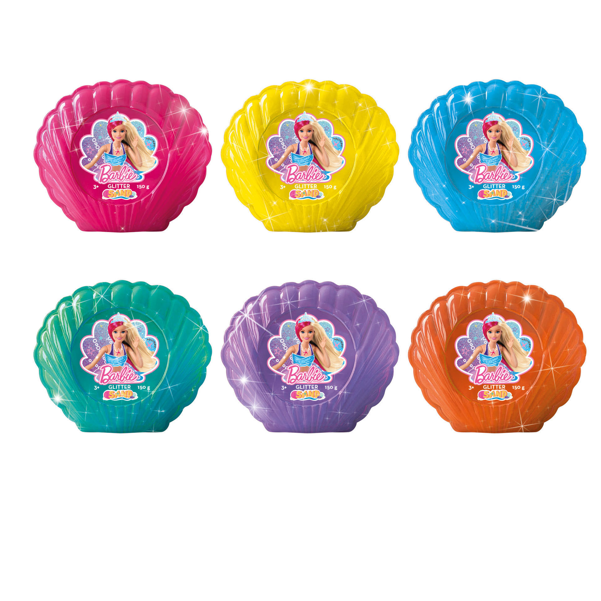 BARBIE SAND BEACH SHELL DISPLAY 18 TMX | Real Fun Toys