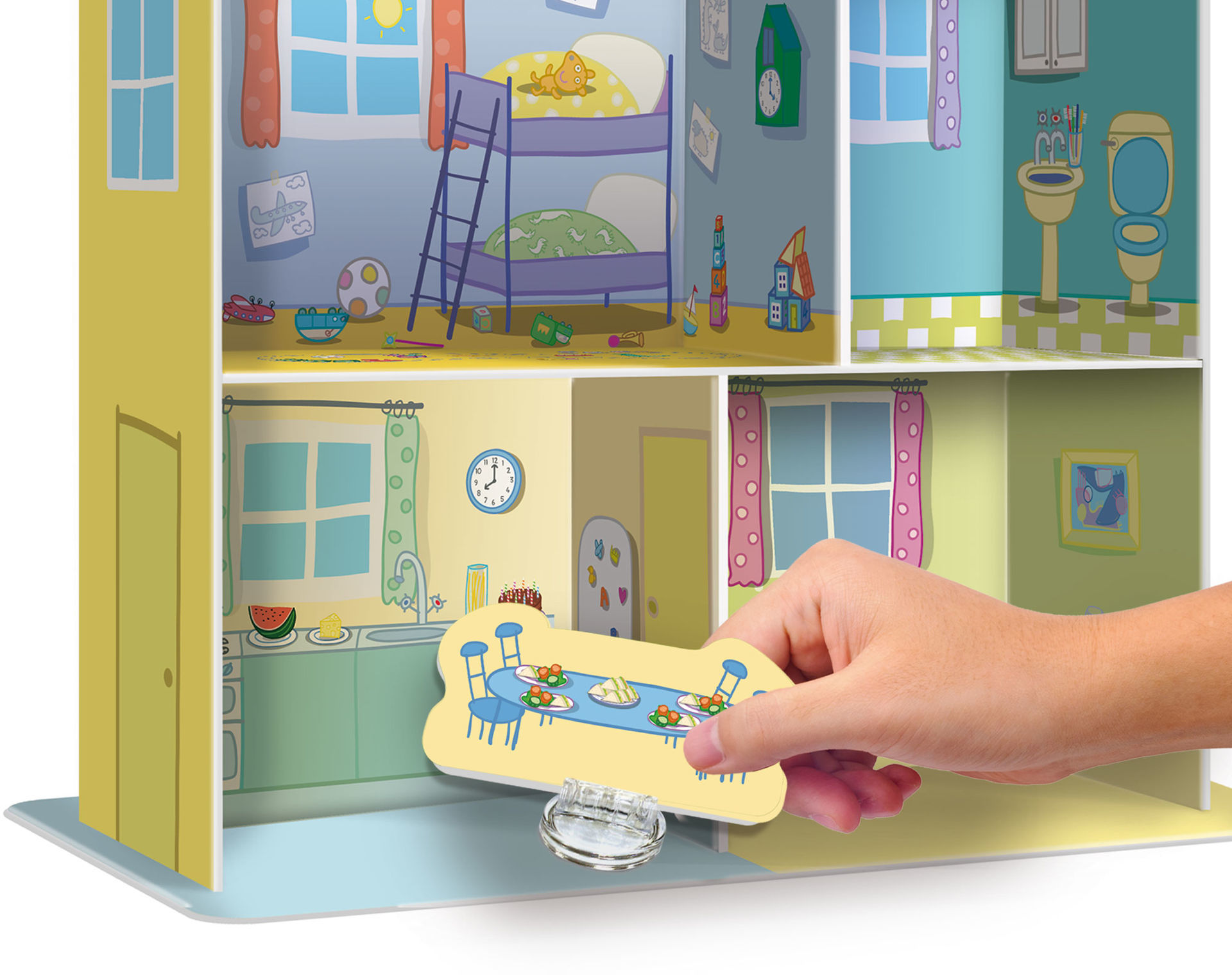 ΕΚΠΑΙΔΕΥΤΙΚΟ ΤΡΙΣΔΙΑΣΤΑΤΟ ΣΠΙΤΙ PEPPA PIG | Real Fun Toys