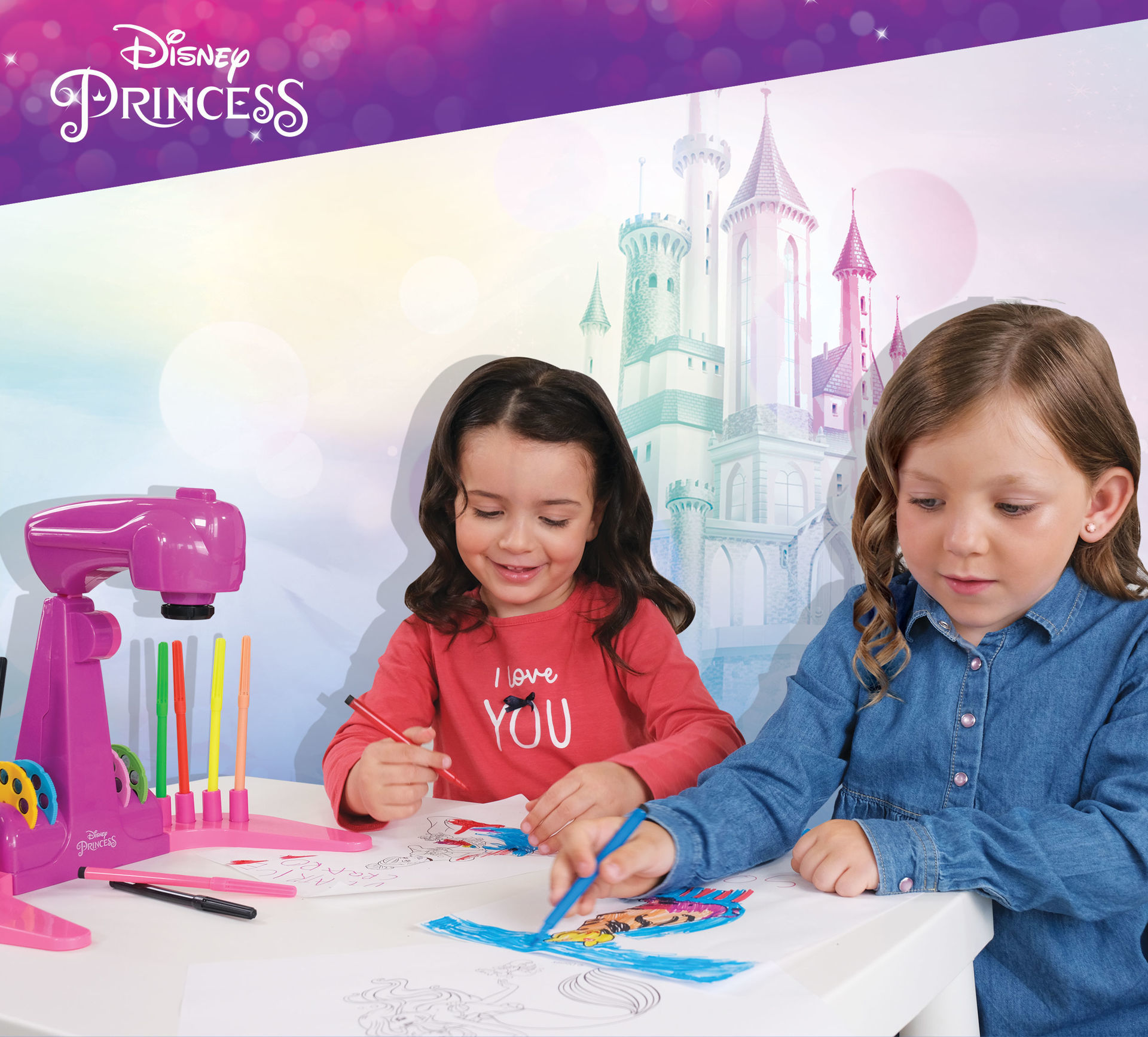 Σχολή Ζωγραφικής Princess με Προτζέκτορα – Δημιουργικό Παιχνίδι Disney ...