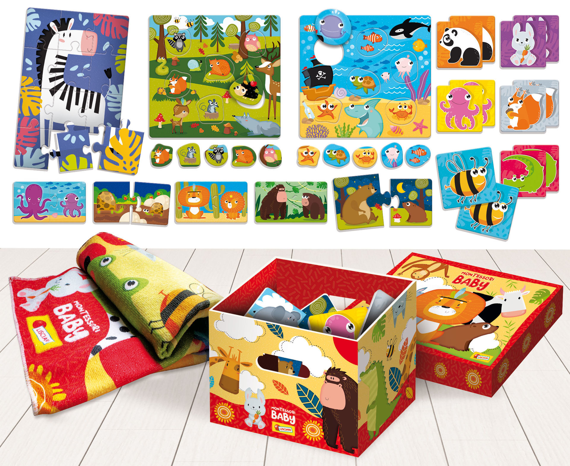 BABY GAMES ΠΑΙΧΝΙΔΙΑ ΕΔΑΦΟΥΣ ΜΟΝΤΕΣΣΟΡΙ | Real Fun Toys