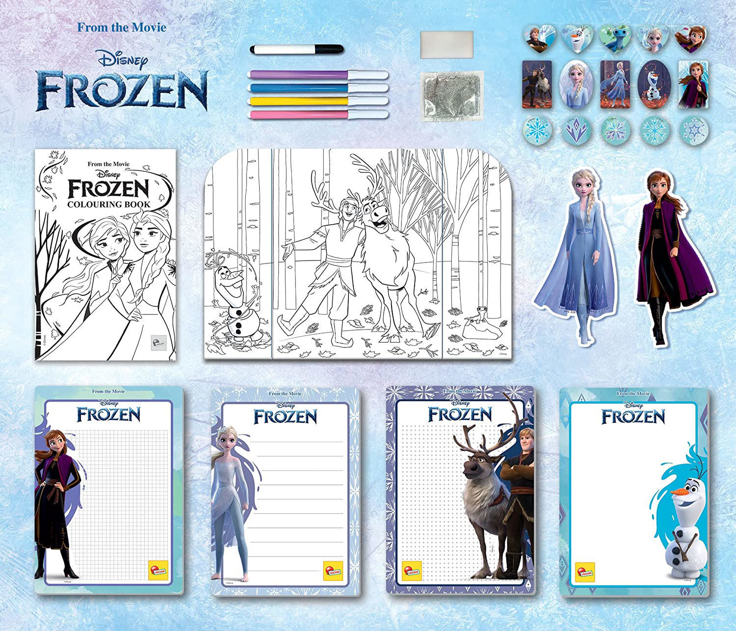 Real Fun Toys | ΣΑΚΙΔΙΟ FROZEN ΣΧΕΔΙΑΖΩ ΚΑΙ ΧΡΩΜΑΤΙΖΩ