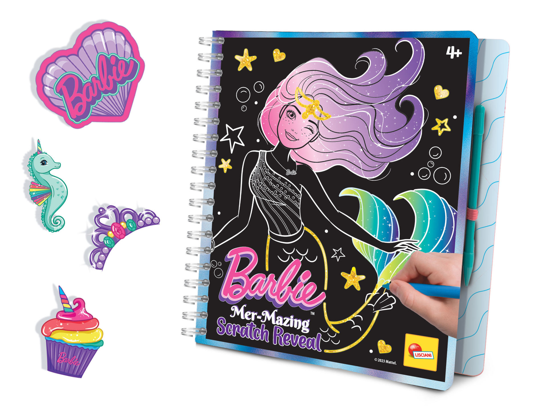 BARBIE SKETCH BOOK MER-MAZING SCRATCH REVEAL (12 ΤΜΧ) | Real Fun Toys