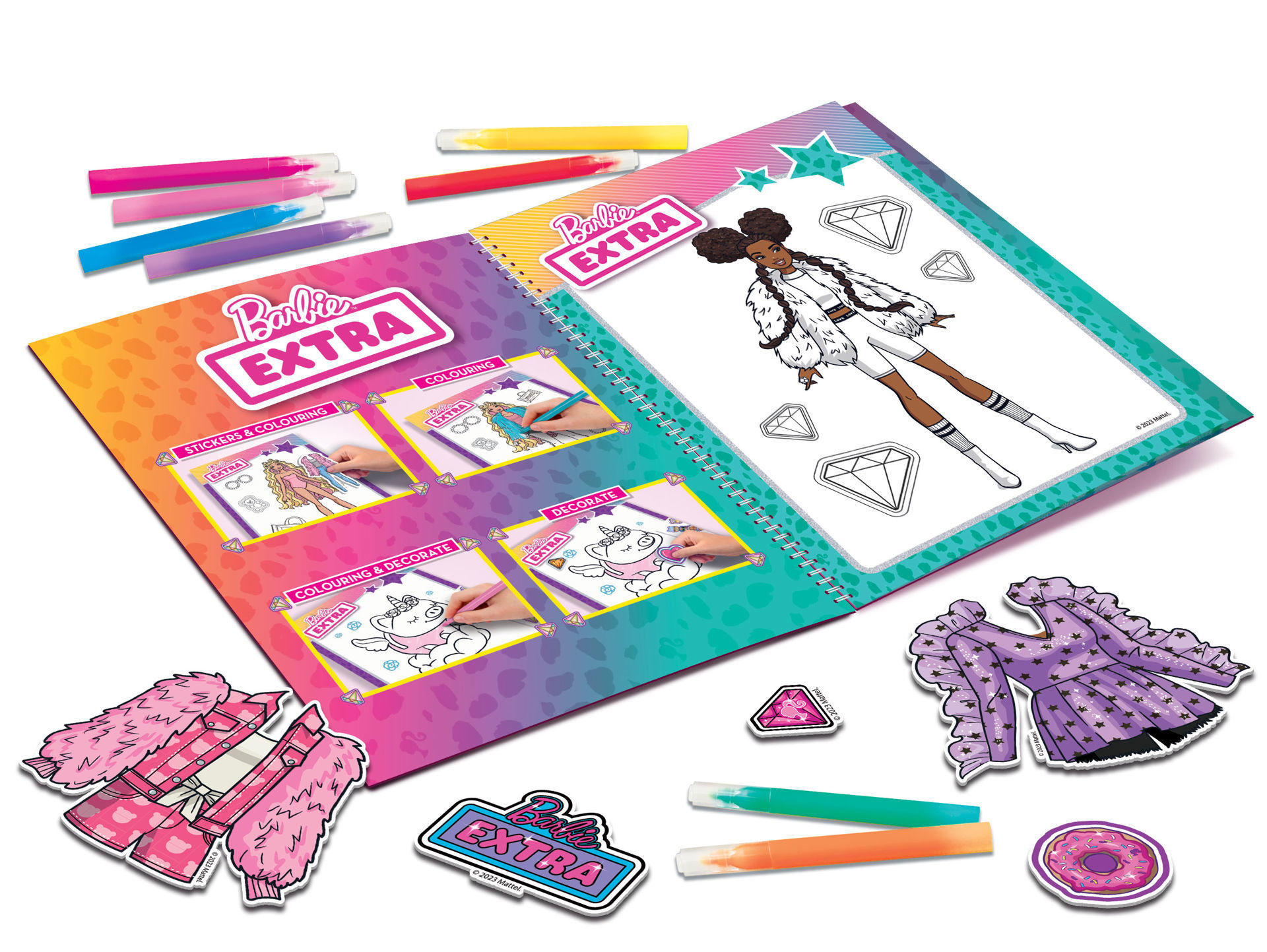 Real Fun Toys | BARBIE SKETCH BOOK EXPRESS YOUR STYLE (8 ΤΜΧ)