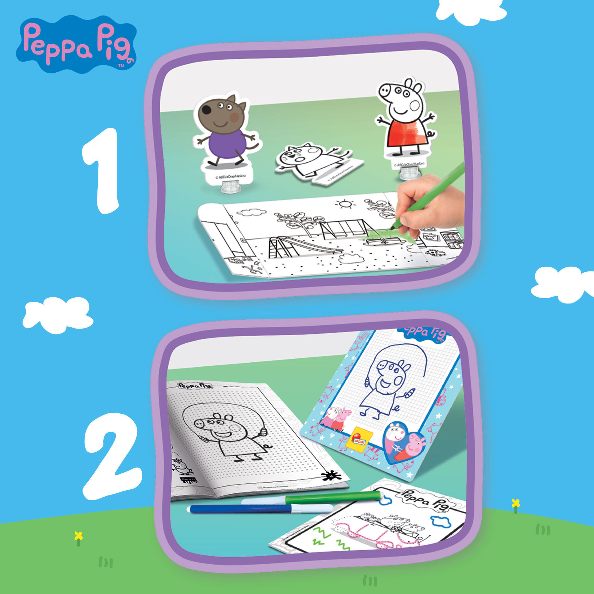 ΣΑΚΙΔΙΟ PEPPA PIG ΣΧΕΔΙΑΖΩ ΚΑΙ ΧΡΩΜΑΤΙΖΩ | Real Fun Toys
