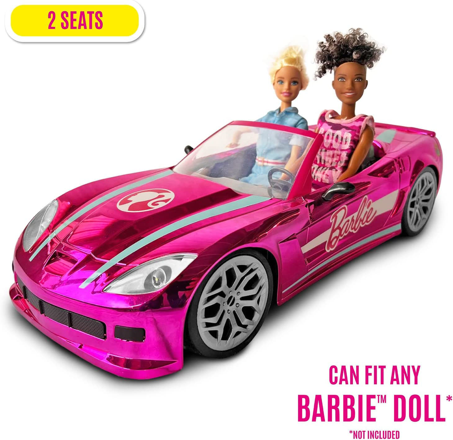 Real Fun Toys | BARBIE R/C -DREAM CAR -CHROMED PINK