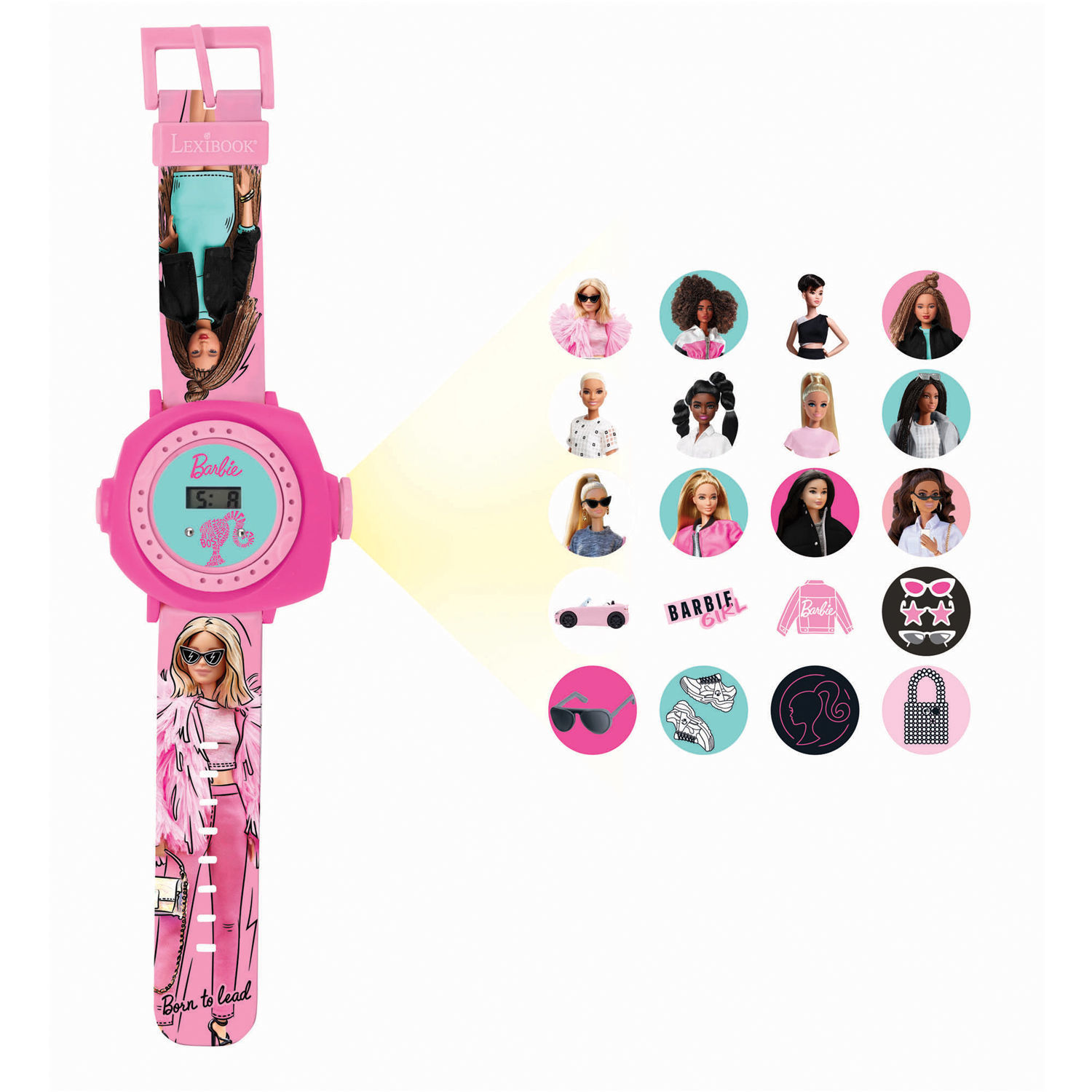 Real Fun Toys | BARBIE ΨΗΦΙΑΚΟ ΡΟΛΟΪ ΠΡΟΤΖΕΚΤΟΡΑΣ ΜΕ 20 ΕΙΚΟΝΕΣ