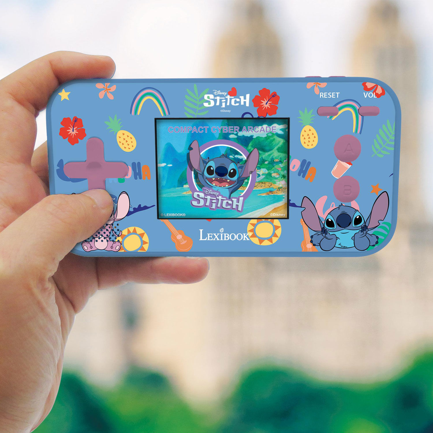 Ηλεκτρονική Κονσόλα Arcade Stitch 2.5" - 150 Παιχνίδια | Real Fun Toys